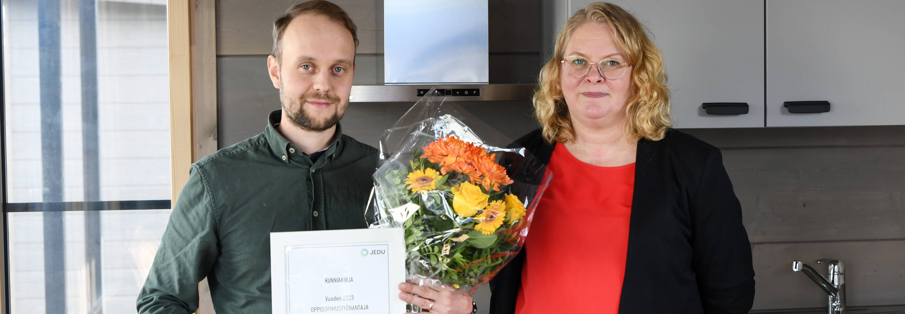 JEDUn vuoden 2023 oppisopimustyönantajana palkittiin Salvos Finland Oy ...